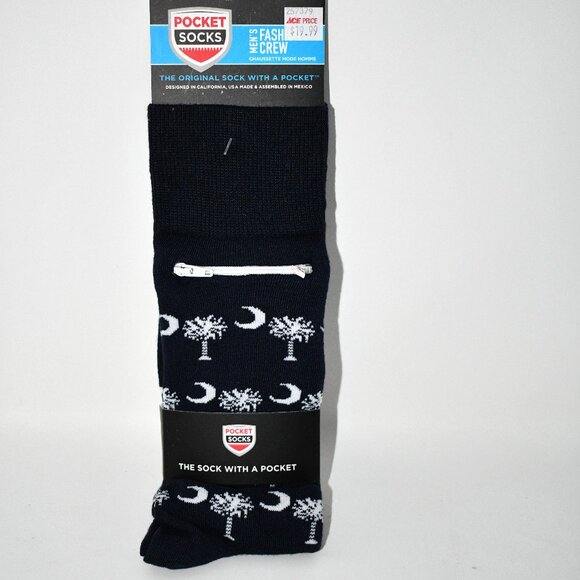 Pocket Socks | Underwear & Socks | Pocket Socks Set Of 2 Mens Crew ...